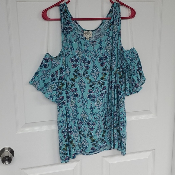 Tops | Shoulderless Shirt | Poshmark